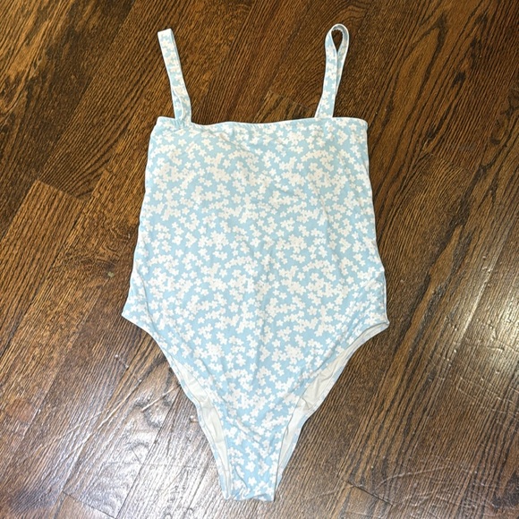 Charlie Holiday | Swim | Charlie Holiday Darcy Baby Blue Floral Print ...